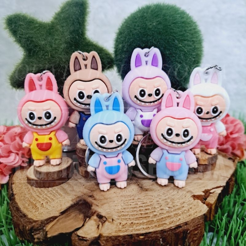 Jual Gantungan Kunci Labubu Gantungan kunci Labubu Mix Random | Shopee ...
