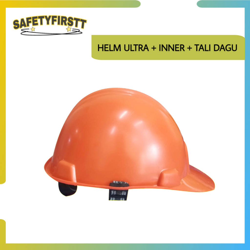 Jual Helm Proyek Helm Safety Murah Lengkap 1 Set (Helm Ultra + Inner ...