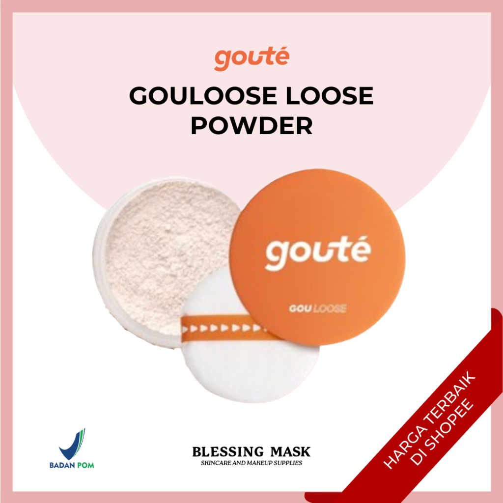 Jual gouté Gouloose Loose Powder | Normal to Oily skin | 01 Light ...