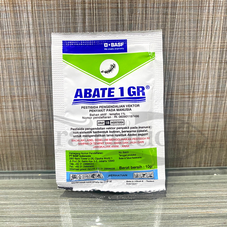 Jual ABATE 1GR ISI BERSIH 10 GRAM OBAT PARASIT IKAN PEMBASMI JENTIK ...