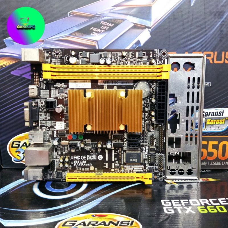 Jual Motherboard AMD Biostar A68N-5000 Onboard Processor A4-5000 APU HD8330 | Shopee Indonesia