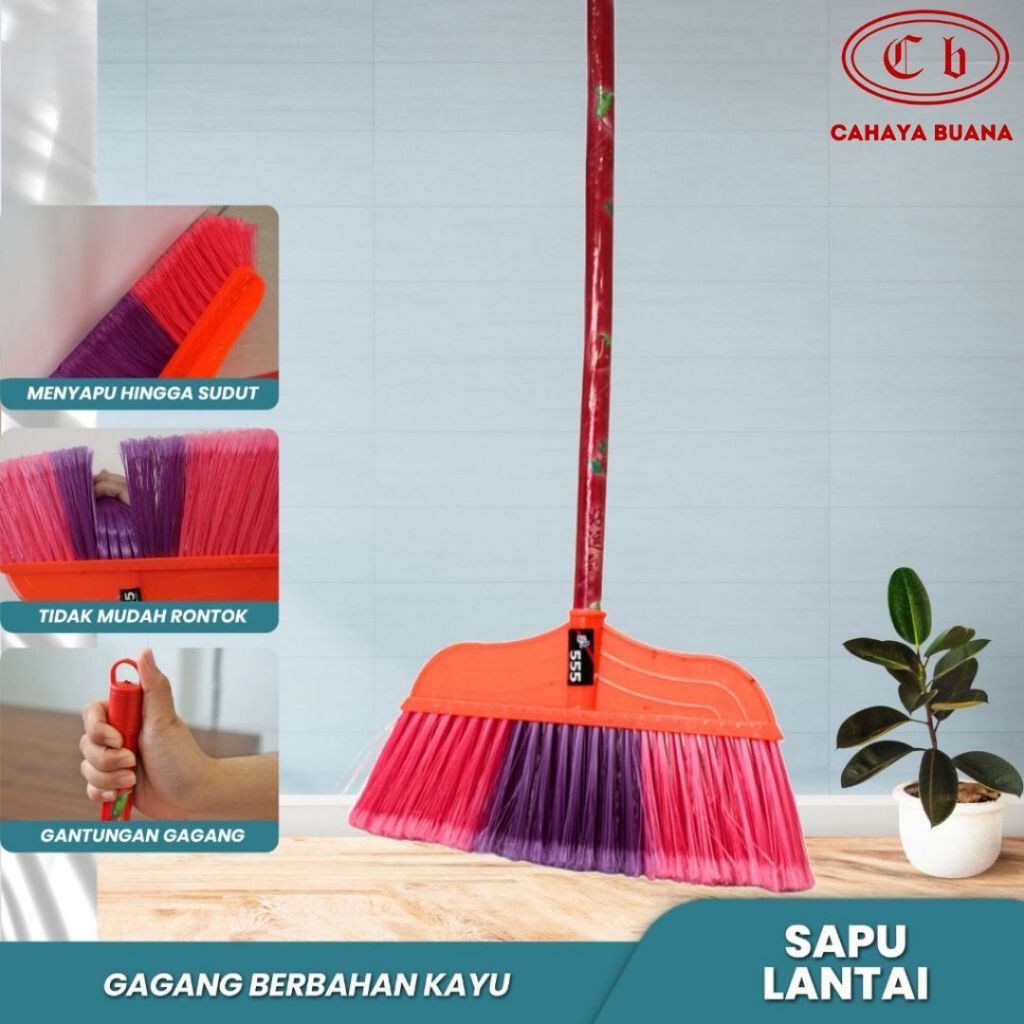 Jual Sapu Lantai / Sapu Nylon / Sapu Dragon Sakura / Sapu Kipas Gagang ...