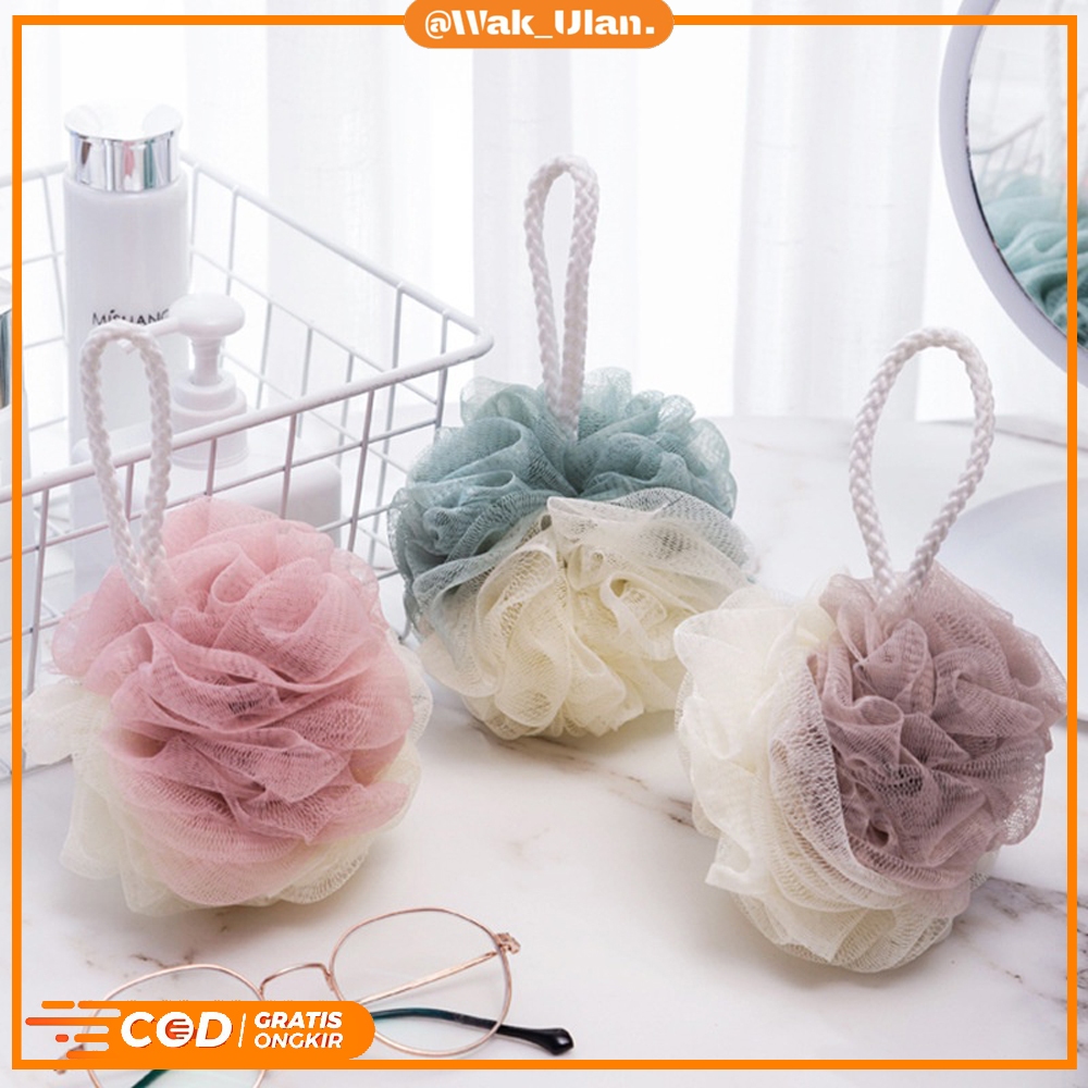 Jual Spons Mandi Jaring / Shower Puff / Sponge Sikat Badan Tebal ...