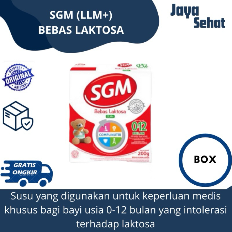 Jual SGM LLM (Bebas Laktosa 0-12 bulan) | Shopee Indonesia