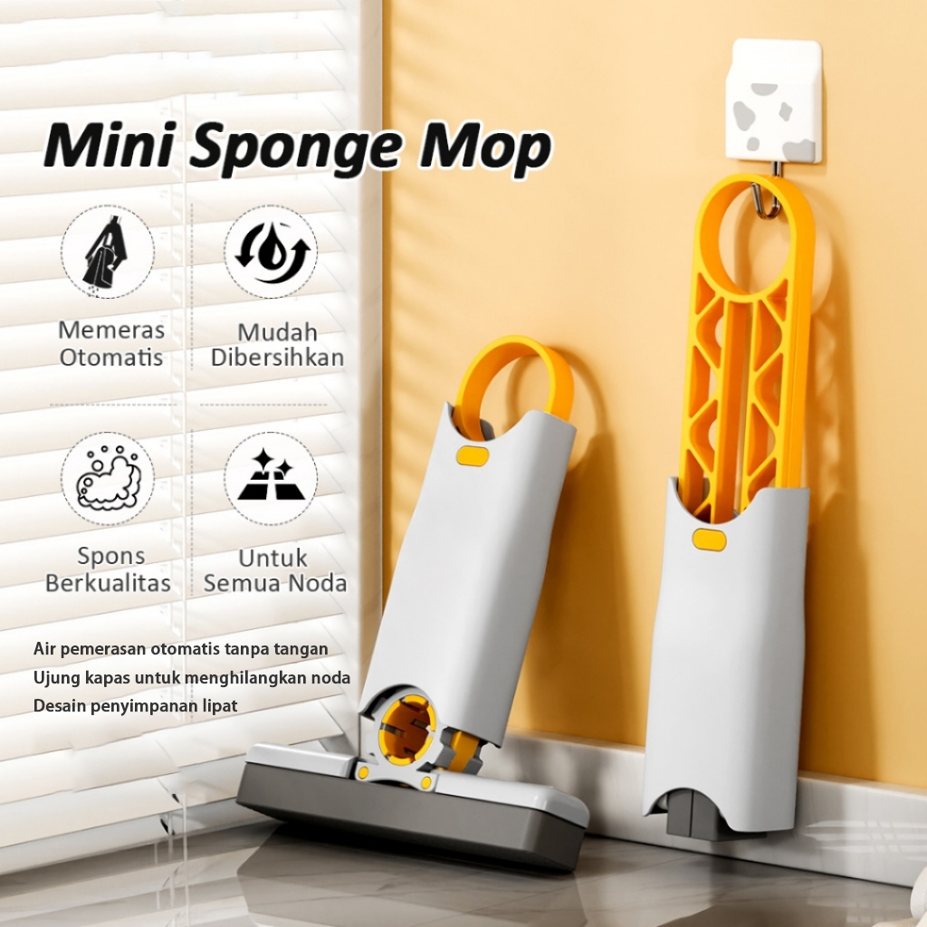 Jual [ready stock] Mini Mop Spons Mini Cleaning Mops Portable Pembersih ...