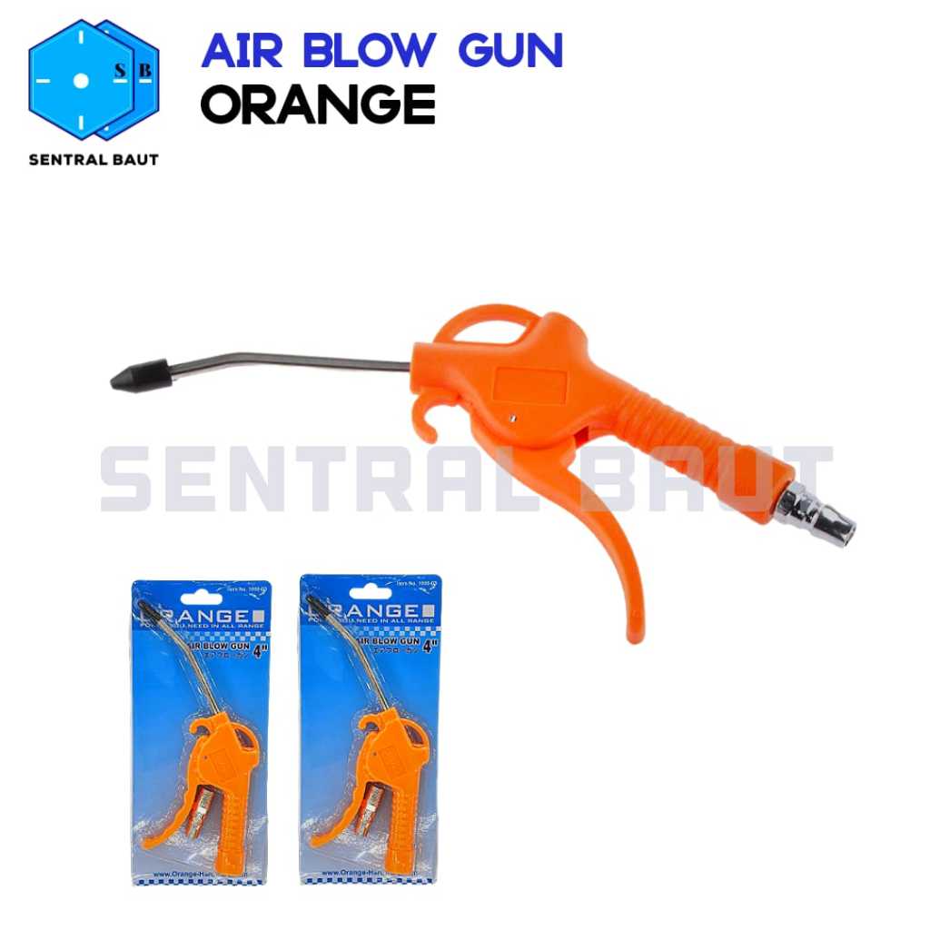Jual SENTRAL BAUT || Air Blow Gun 4" ORANGE | Shopee Indonesia