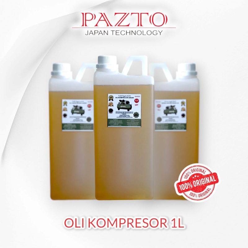 Jual NEW!!! PAZTO Compressor Kompresor Genuine Parts Oil Oli Angin ...