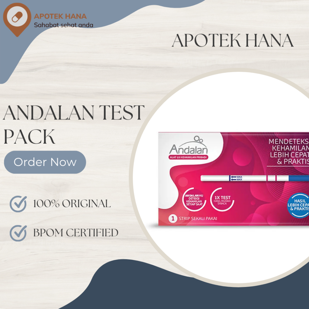 Jual Andalan Test Pack (Alat Uji Kehamilan) | Shopee Indonesia