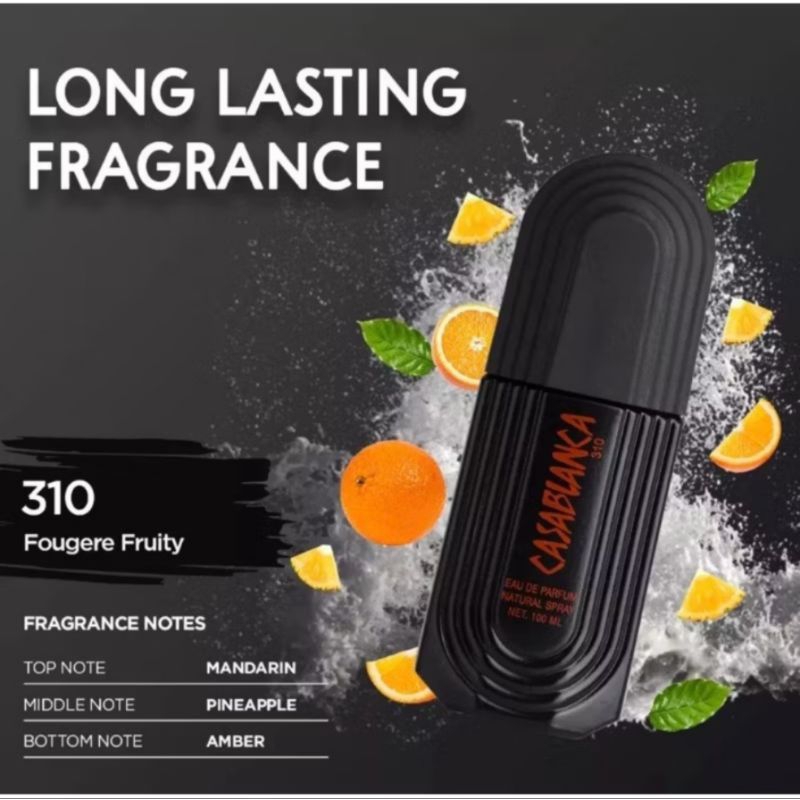 Jual Casablanca EDP BLACK 310 100ml | Shopee Indonesia