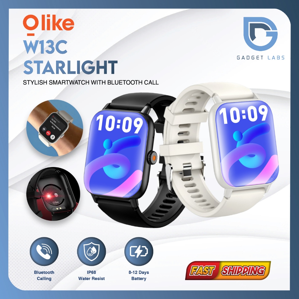Jual Olike Smartwatch W12C / W13C [Bluetooth Call,Body temp] - Garansi ...