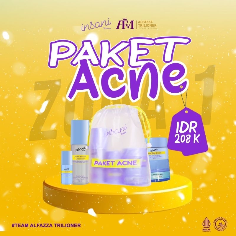 Jual PAKET ACNE KLINIK INSANI OFFICIAL_insani beauty official Produk ...