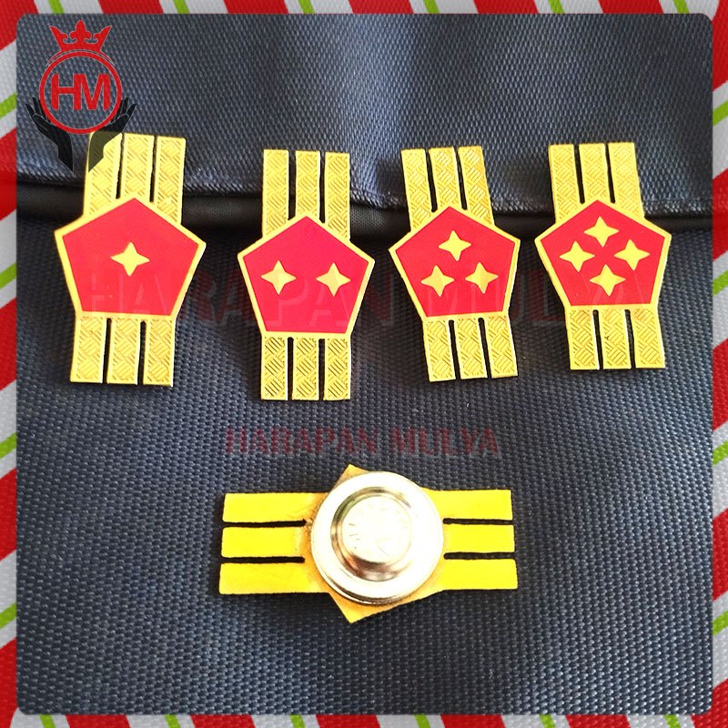 Jual Tanda Pangkat KEMHAN - Lencana Pegawai Negeri KEMHAN Pin PNS Kerah ...