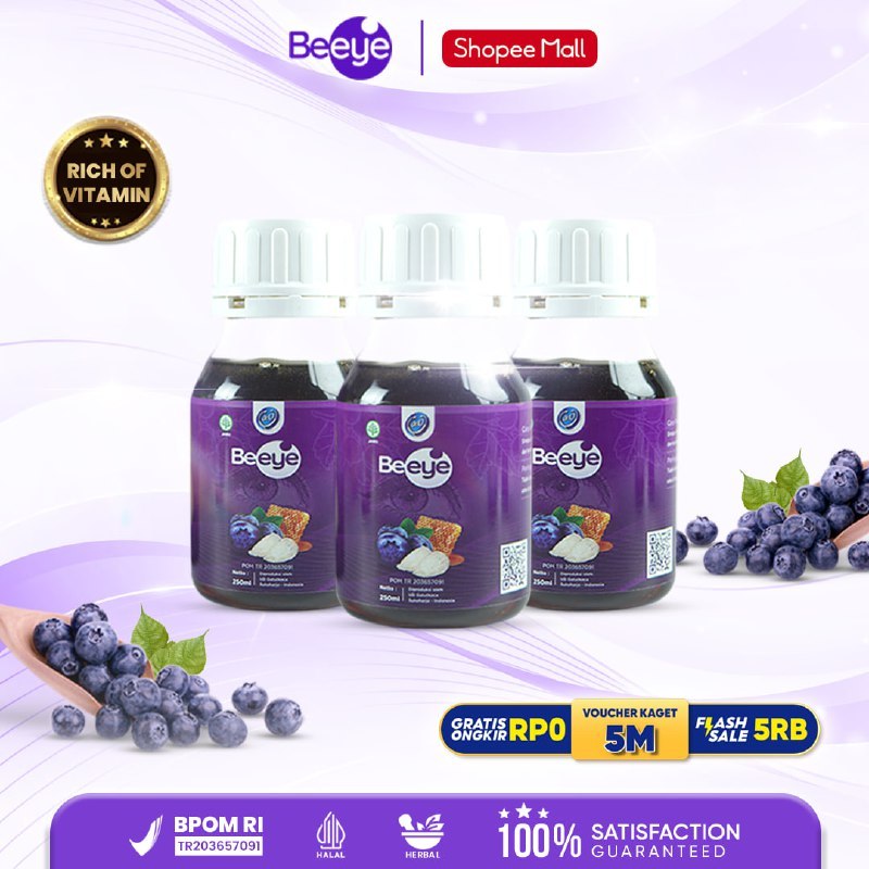 Jual Madu beeye 250ML - bantu Kesehatan Mata yang Terjaga/ Madu Mata Minus / bpom approved ...