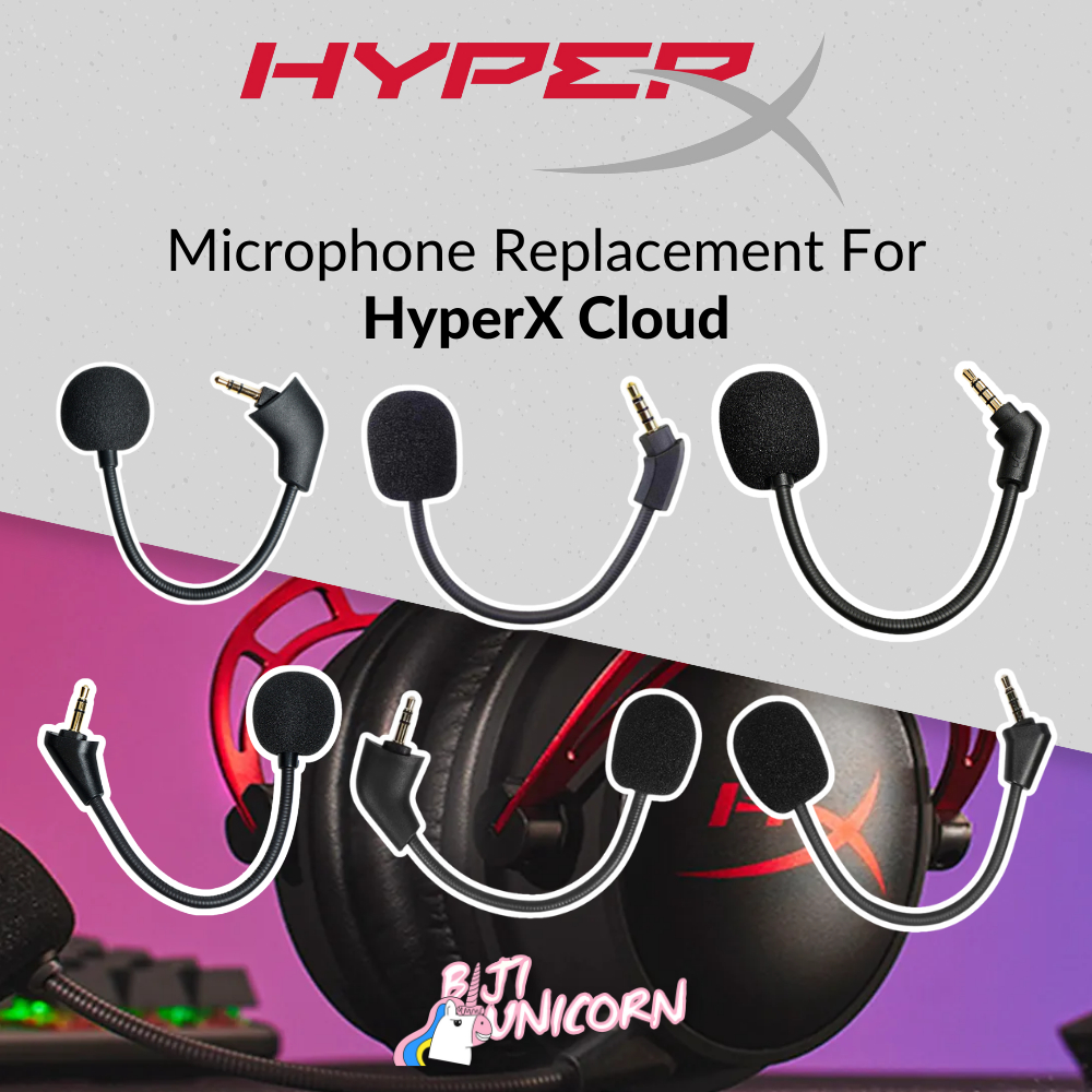 Jual Mic HyperX Cloud X Pro I II 1 2 Core Flight S Revolver Alpha S ...