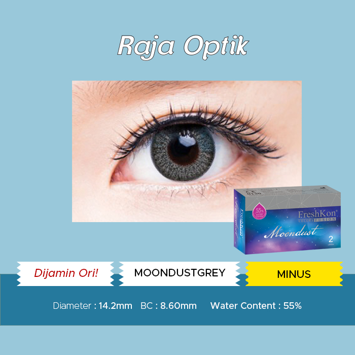 Jual Freshkon Color Fusion Moondust Grey ( EXP 11/2024) | Shopee Indonesia