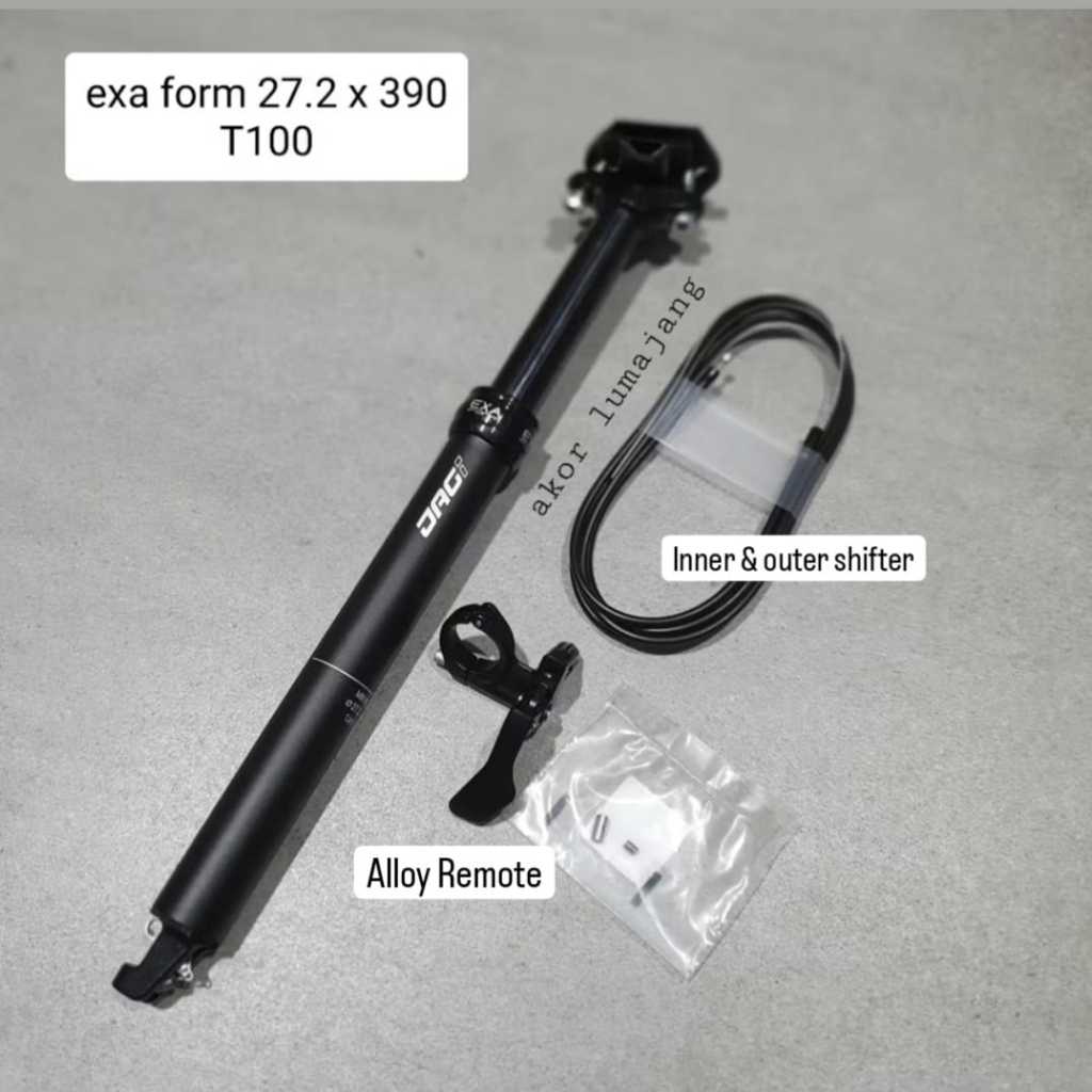 Jual dropper seatpost exa form 27.2 x 390 JAG-i T100 hydraulics kabel ...