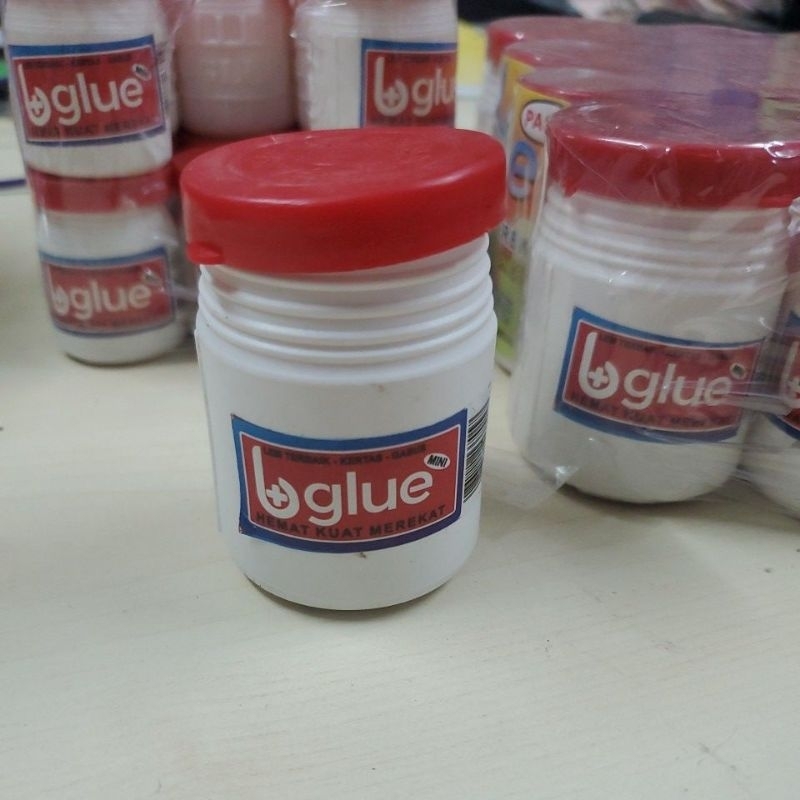 Jual Lem B-Glue premium / Lem putih / Lem kain /Lem Kayu / Lem Besi ...