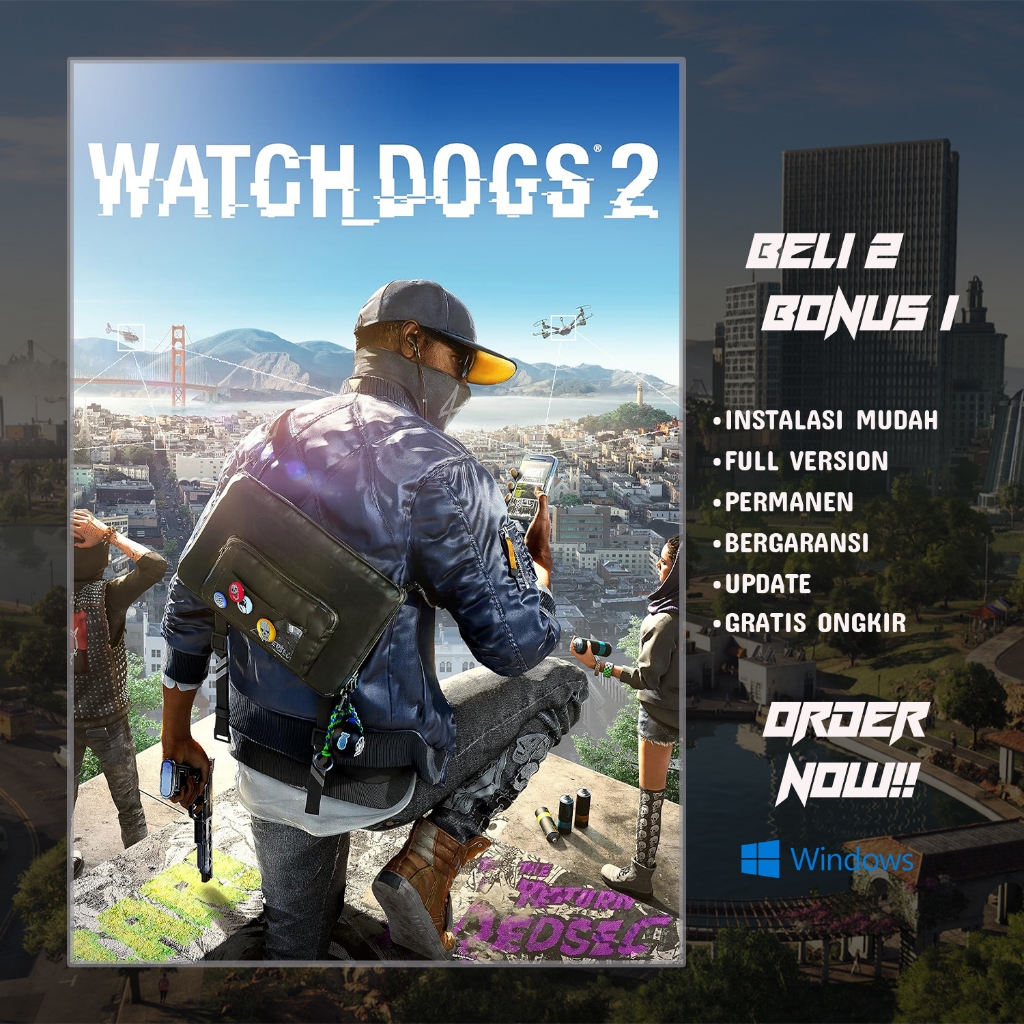 Jual Watch Dogs 2 | GAME PC - LAPTOP | Shopee Indonesia