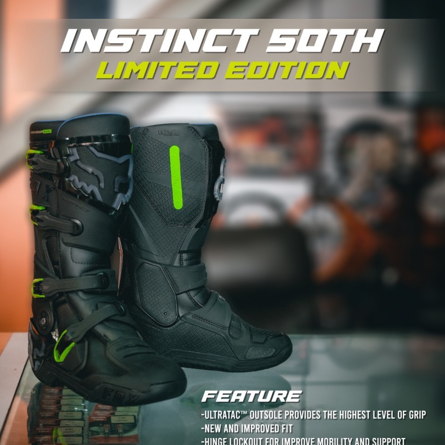 Jual Sepatu FOX Instinct Limited Edition 2024 - Scans | Shopee Indonesia