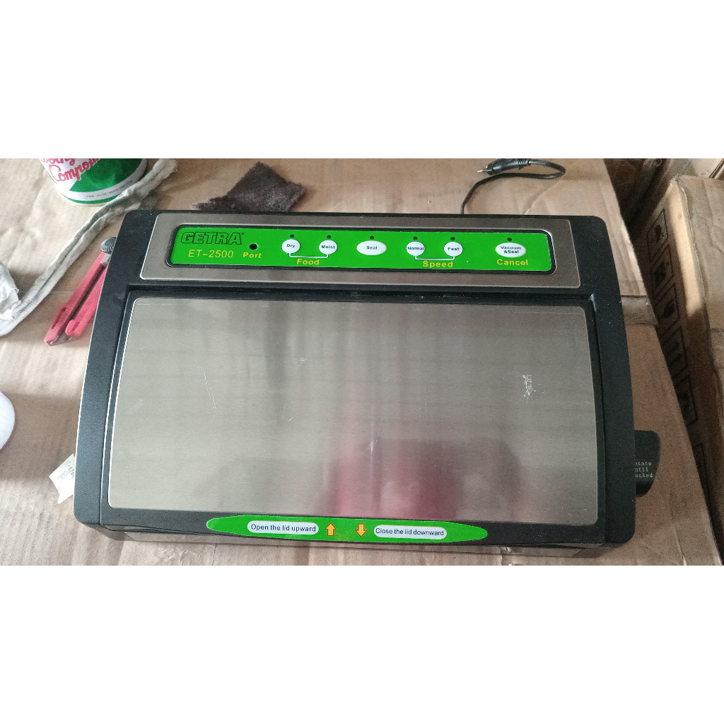Jual Getra ET-2500 Vacuum Packaging Machine Portable - Mesin Penyedot ...