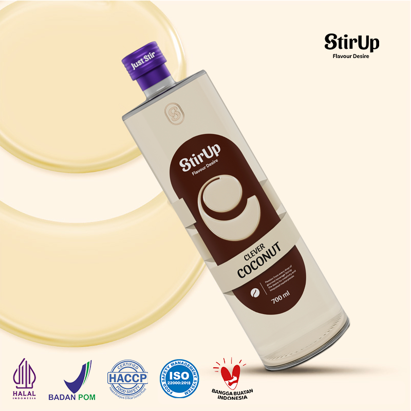 Jual StirUp Clever Coconut - Gourmet Syrup Rasa Kelapa - Glass | Shopee ...