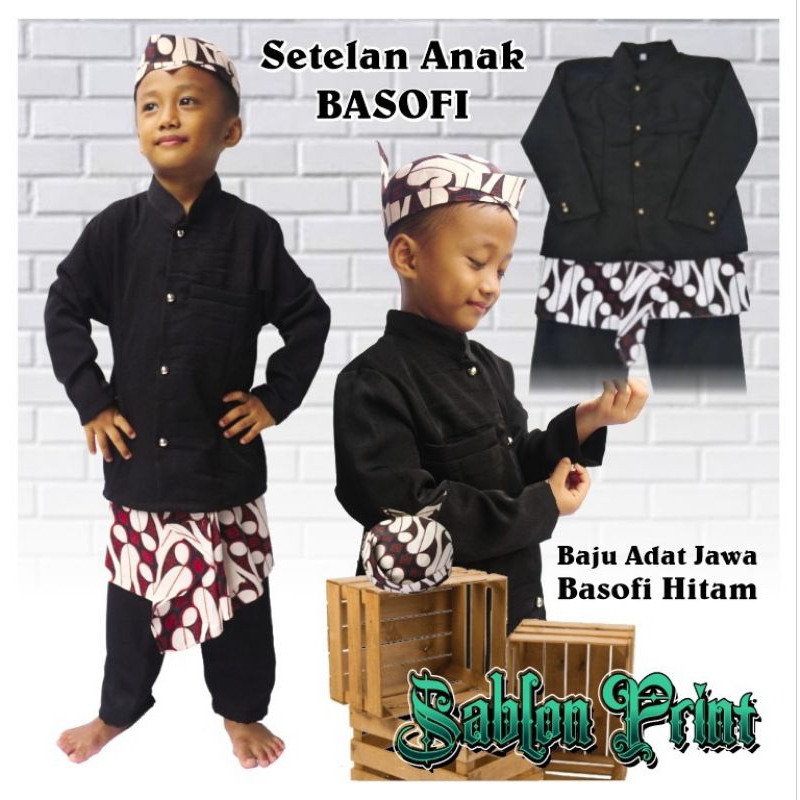 Jual baju adat anak | baju adat jawa timur | baju basofi baju karnaval ...