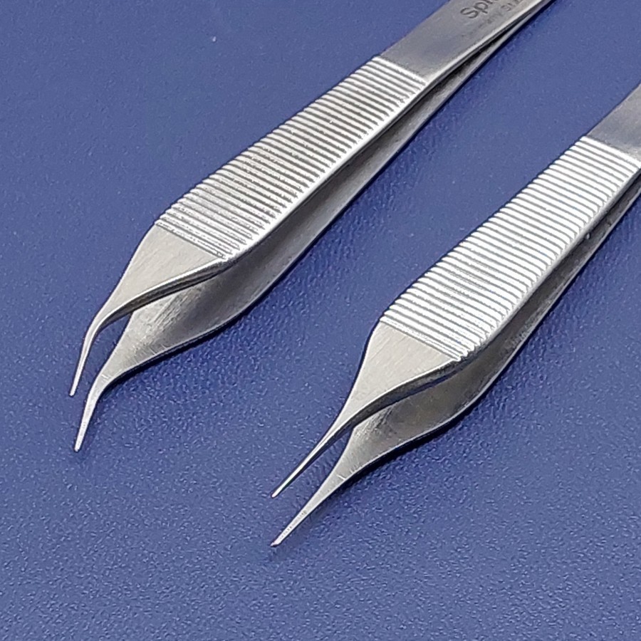 Jual Alat Medis Mini Adson Forcep 12 cm ( 1x2 Teeth ) |Spitz|Premium ...