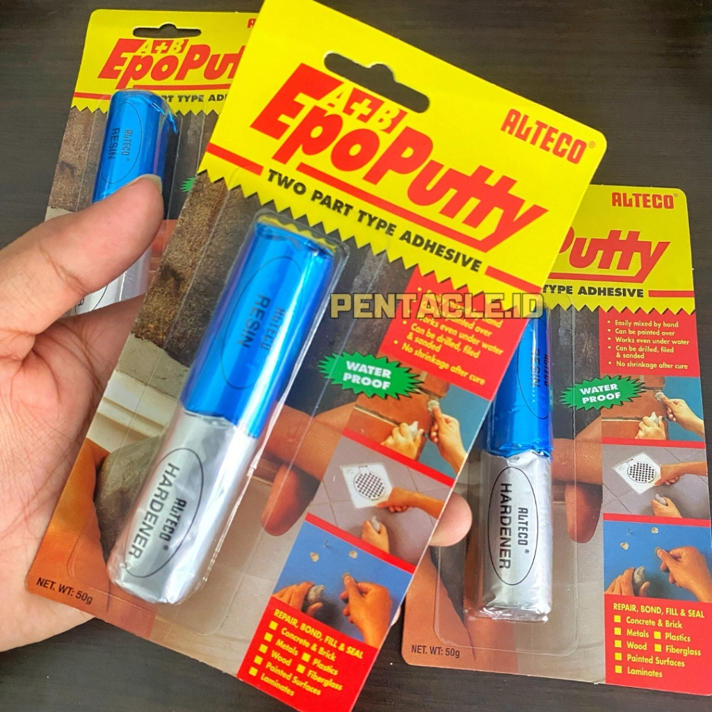 Jual Lem EPO PUTTY Alteco 50gr Super Kuat Epoputty Glue Perekat Resin ...