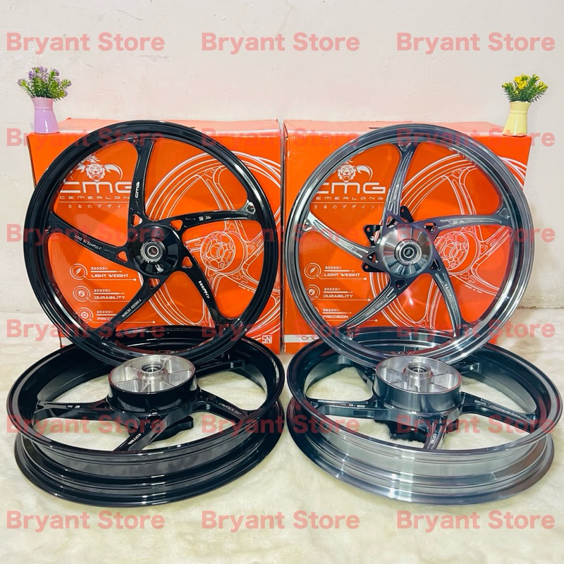 Jual CMG RACING ORIGINAL VELG MG5 CNC NINJA RR SS R 215x17 275x17 ...