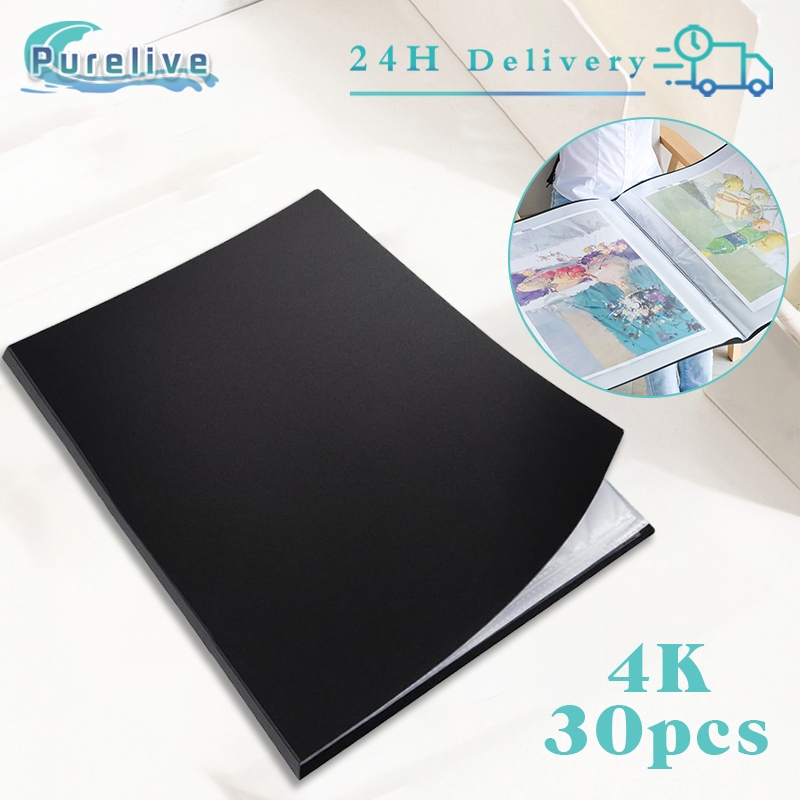Jual Display Book A2 Folder Art Works Drawings Storage Book 30 Lembar ...