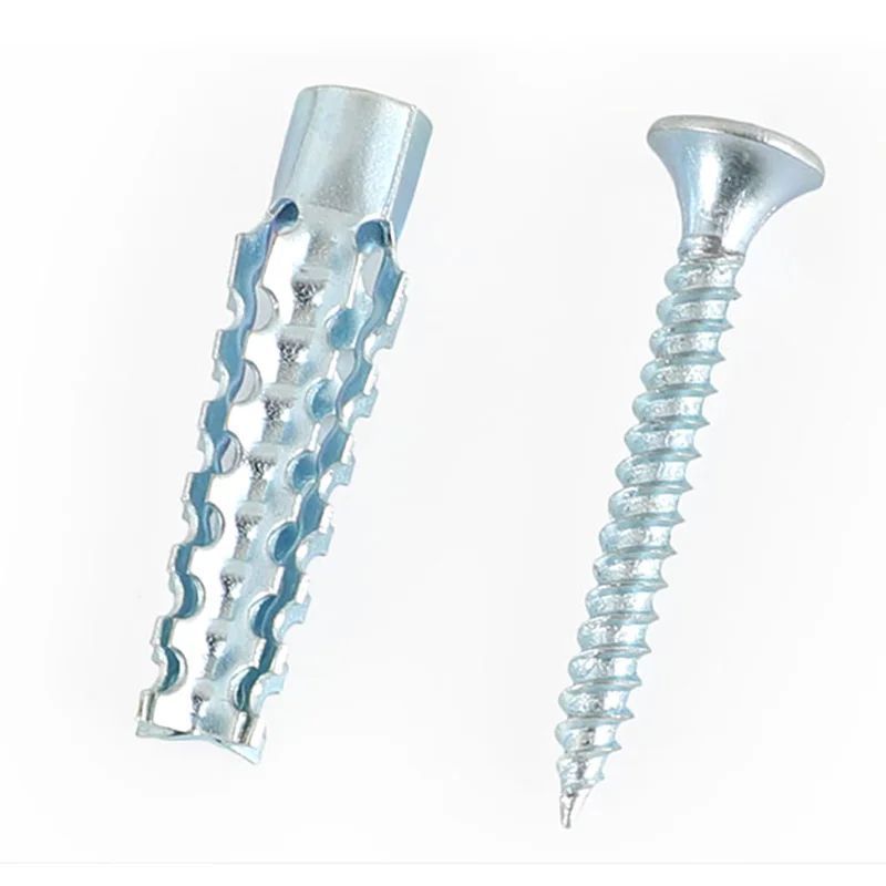 Jual 100set M6x30 Angkur Baut Tembok Sekrup Wall Anchor Tembok Sekrup ...