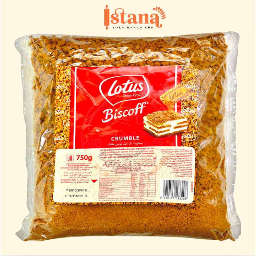 Jual LOTUS BISCOFF CRUMBLE - Repack 150gr / 250gr / 350gr | Shopee ...
