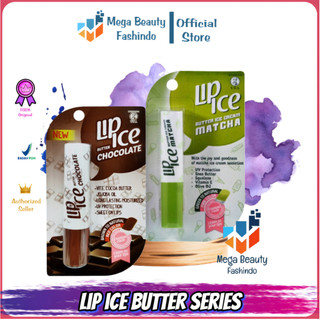 Jual LIP ICE Butter Ice Cream Changing Color Lip Balm Matcha ...