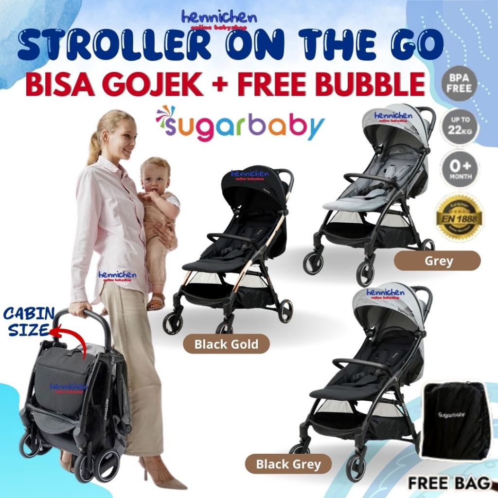 Jual Sugarbaby Stroller On The Go Kereta Dorong Bayi / Stroller Bayi ...