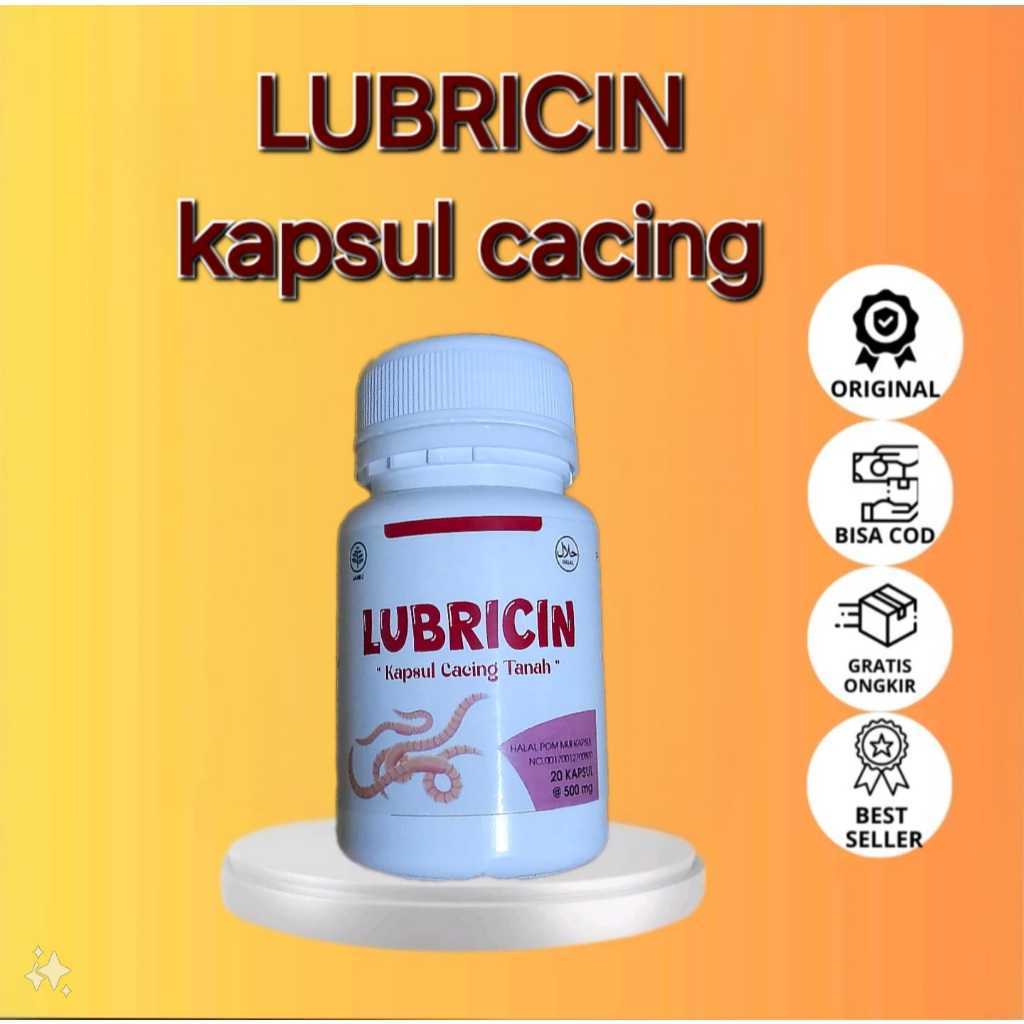 Jual lubricin Vermint isi 20 kapsul Original Obat TIPES TYPUS TIPUS ...