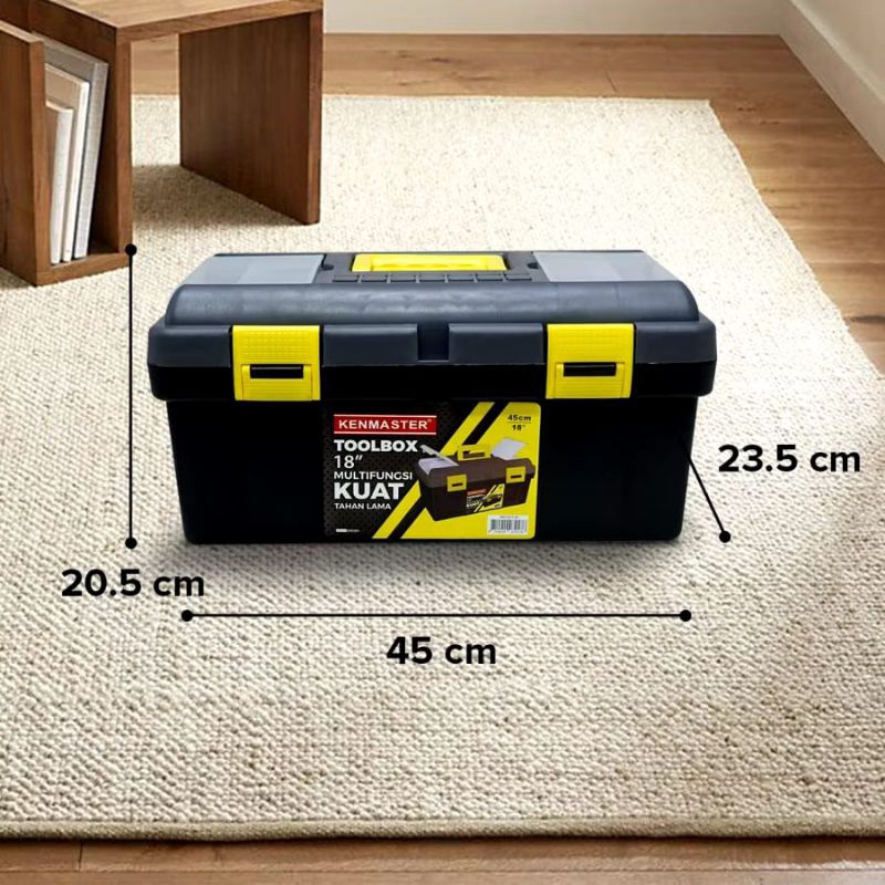 Jual Kenmaster H 415 Toolbox , Toolbox 18" , Tool Box , Besar Tool Kit ...