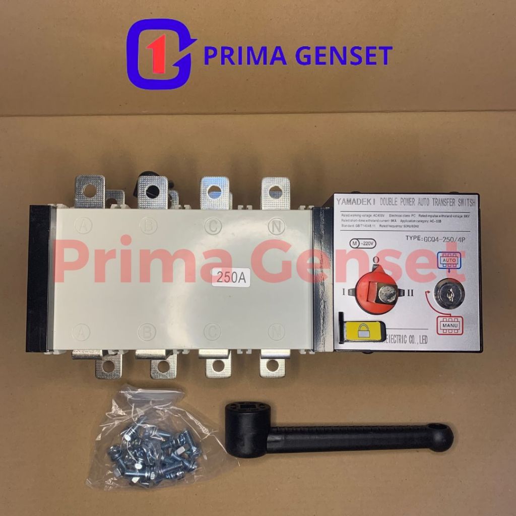 Jual ATS Automatic Transfer Switch 250A 4P 4 Pole Harga Murah Untuk ...