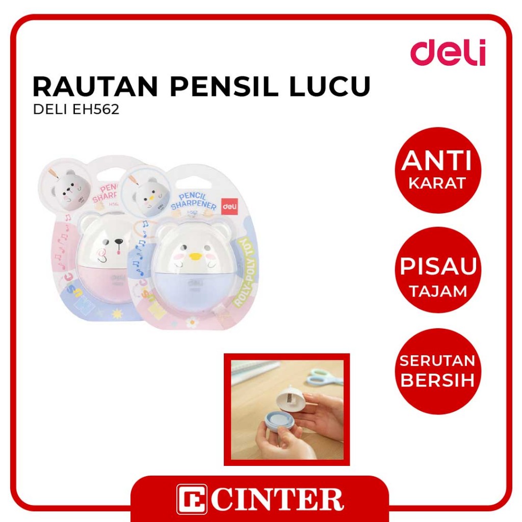 Jual DELI - PERUNCING / SERUTAN / RAUTAN ROLY-POLY TOY EH562 EDITION ...