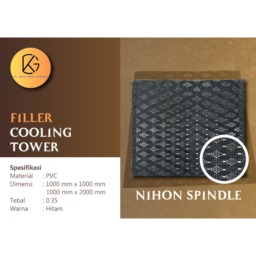 Jual Filler Cooling Tower - Nihon Spindle | Shopee Indonesia
