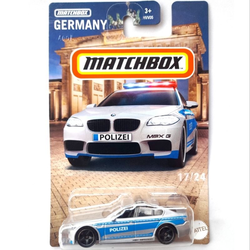 Jual Matchbox Germany BMW M5 Police | Shopee Indonesia