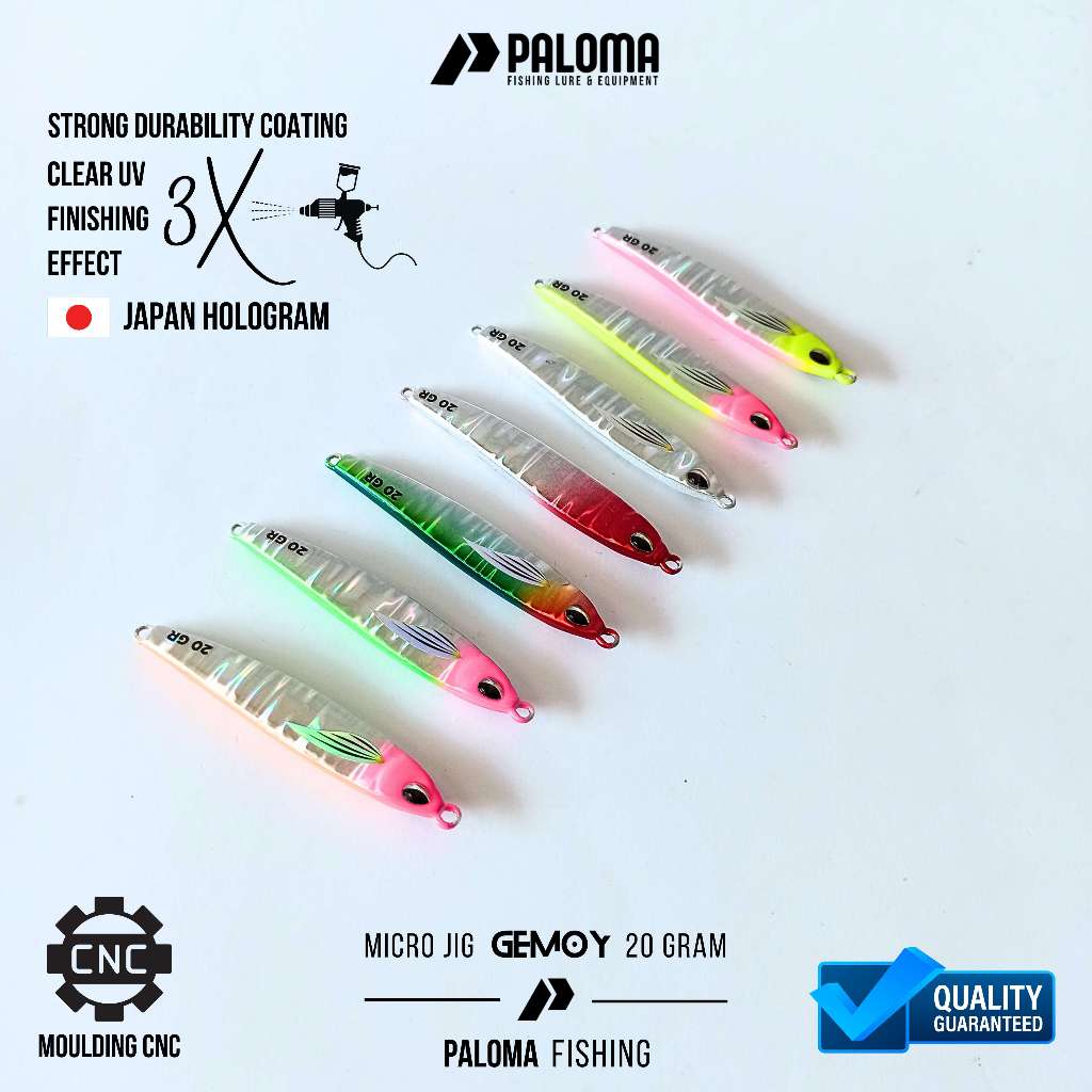 Jual Micro Jig Gemoy 20 Gram Model Gomame S GID Killer | Shopee Indonesia