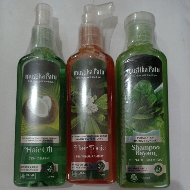 Jual Mustika Ratu Shampoo Bayam, Penyubur Rambut, Cem-ceman 75ml ...
