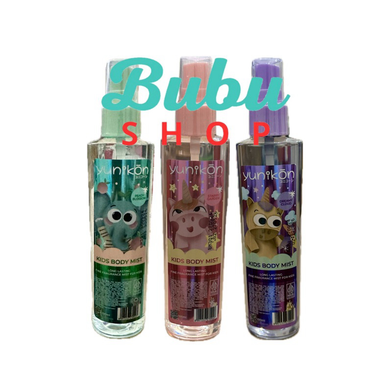 Jual Yunikon Kids Body Mist 100ml (3varian) | Shopee Indonesia