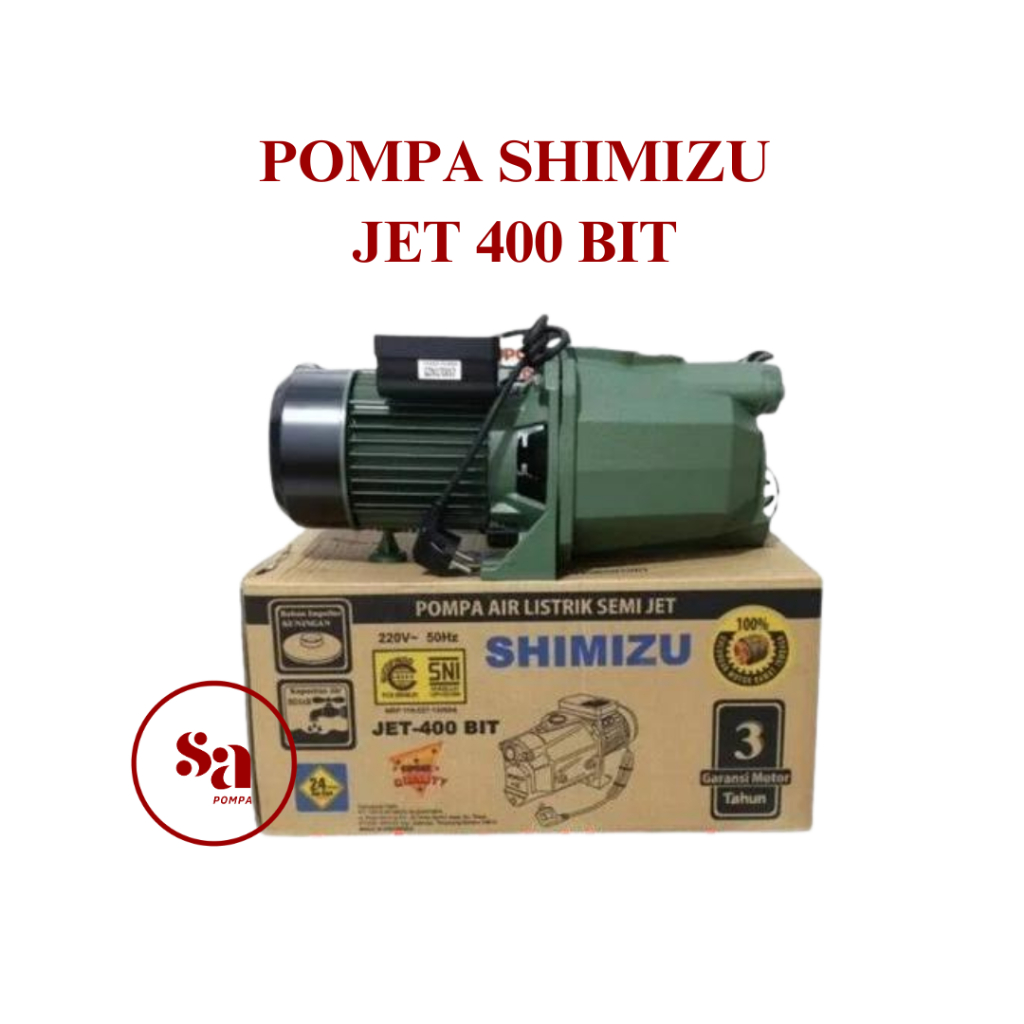 Jual POMPA SHIMIZU JET 400 BIT SUMUR DALAM TEKNOLOGI JET PUMP TANGGUH UNTUK ALIRAN OPTIMAL ...
