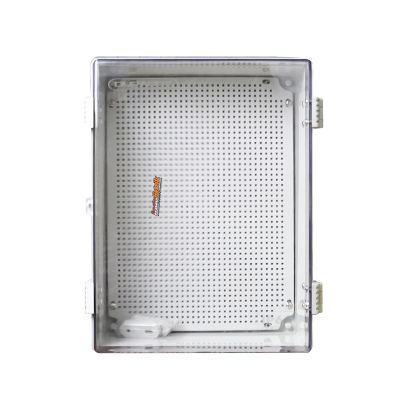 Jual Box Panel Plastik ABS 300x400x180 mm Transparant + Base Plate ...
