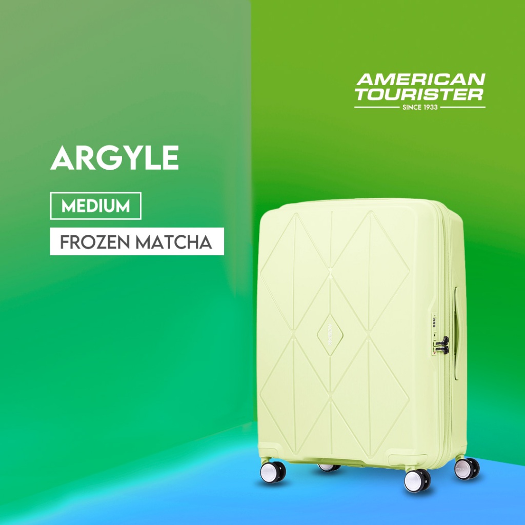 Jual American Tourister Koper Hardcase Argyle Medium 25 Inch- Frozen ...