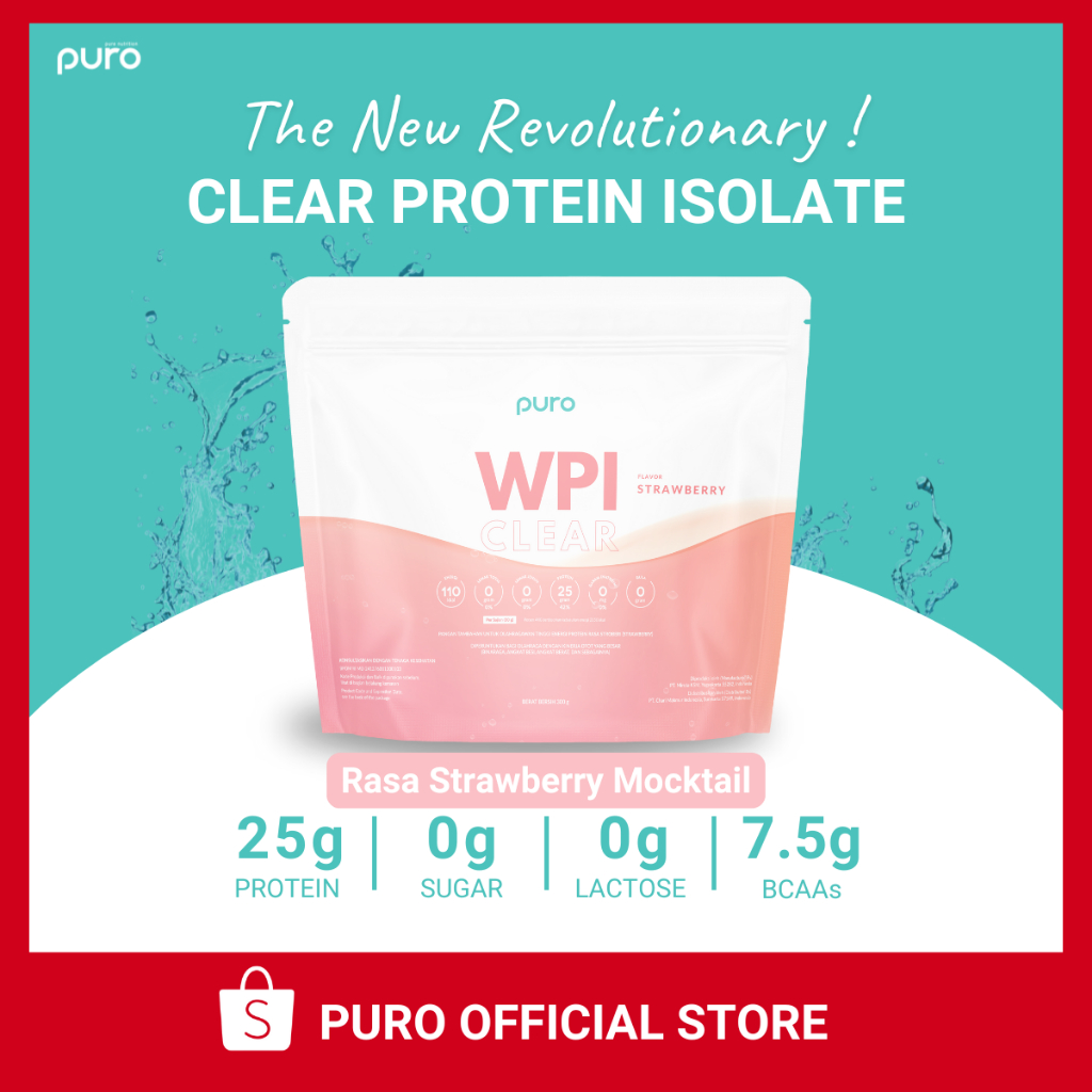 Jual PURO ISOPRO WPI 90 WHEY ISOLATE 2.4kg | Shopee Indonesia