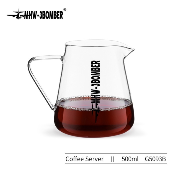 Jual MHW-3 BOMBER - Elf Coffee Server 500ml Premium Borosilicate Glass | Drip Coffee Server V60 ...