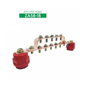 Jual ZERO ARDE BUSBAR NOL KLEM ZERO KLEM BUSBAR + ISOLATOR MERAH ZA58 ...