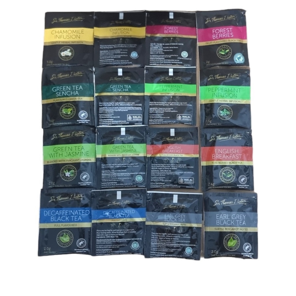 Jual Teh Chamomile Decaffeinated Green Forest Berries Earl Grey English ...